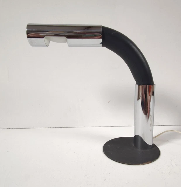 LAMPE VINTAGE TUBE DESIGN 70 table light era maurer targetti sarfatti ...