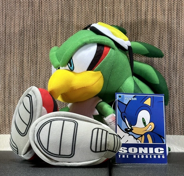SONIC THE HEDGEHOG Green *Jet the Hawk* LEGENDARY WIND MASTER PLUSH NEW ...