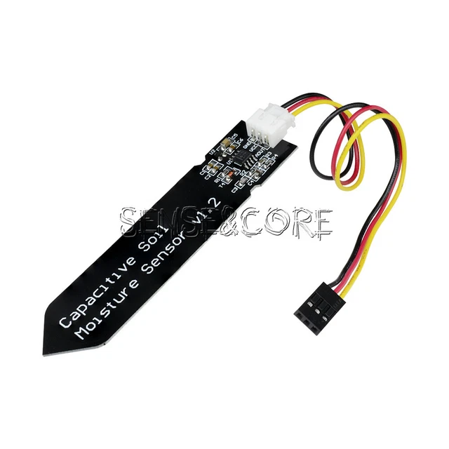 10PCS ANALOG SOIL Moisture Sensor V1.2 Capacitive Corrosion Resistant ...