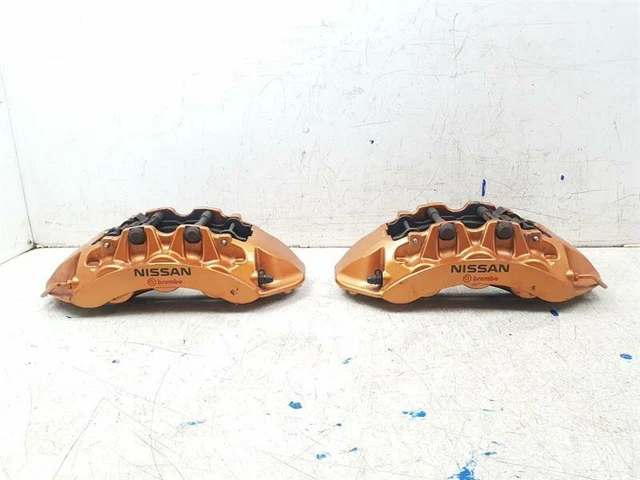 2007-2010 R35 NISSAN Gt-R Gtr Pair Front Brembo Brake Calipers 3.8 ...