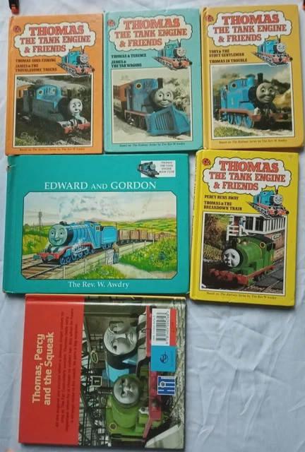 THOMAS THE TANK Engine And Friends Vintage Ladybird Book Bundle X 7 ...