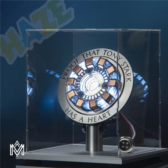 IRON MAN TONY Stark MK1 Arc Reactor Display Box Collector's Edition ...