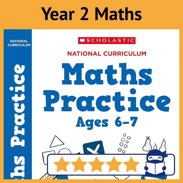 YEAR 2 MATHS Workbook (Ages 6-7) Study & Practice with Answers ...