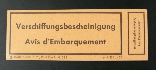 TIMBRE D'ALLEMAGNE : Vignette D'indication Postale ...