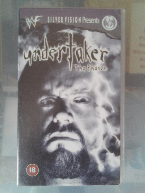 WWF SILVER VISION The Undertaker The Phenom VHS Cert 18 VINTAGE 1995 £4 ...