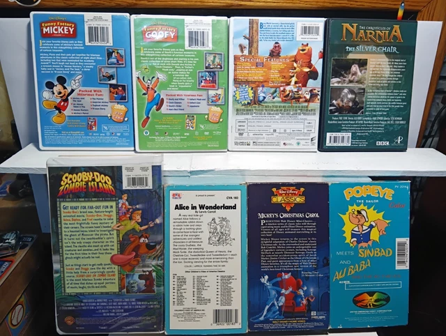 CHILDREN'S MOVIES LOT Of 8 VHS & DVD £9.07 - PicClick UK