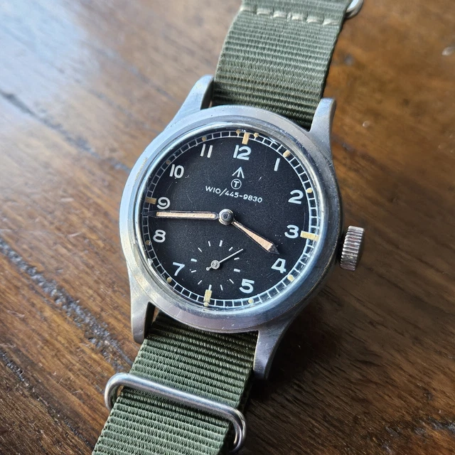 RARE RECORD WWW Dirty Dozen British Military Watch With NATO Stock ...