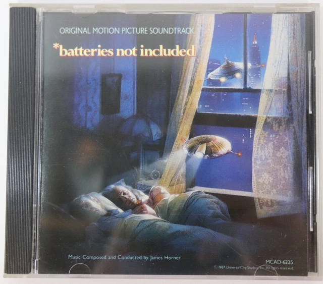 *BATTERIES NOT INCLUDED Original Movie Soundtrack 1987 CD MCAD 6225 ...