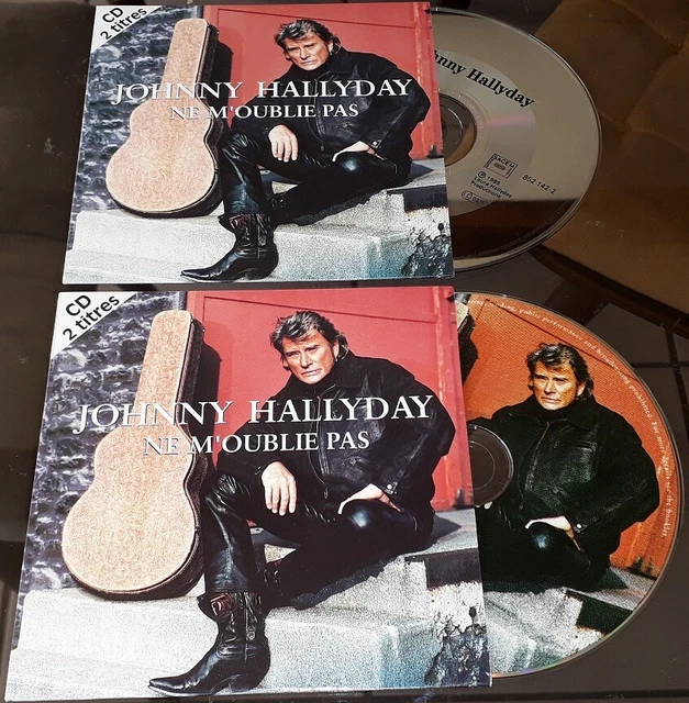 JOHNNY HALLYDAY LOT De 2 Cd Edition Originale Version Picture Et Non ...