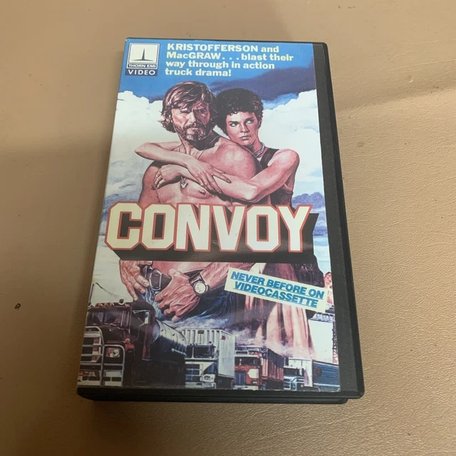 *TESTED* CONVOY VHS Kristofferson & MacGraw - RARE £18.61 - PicClick UK