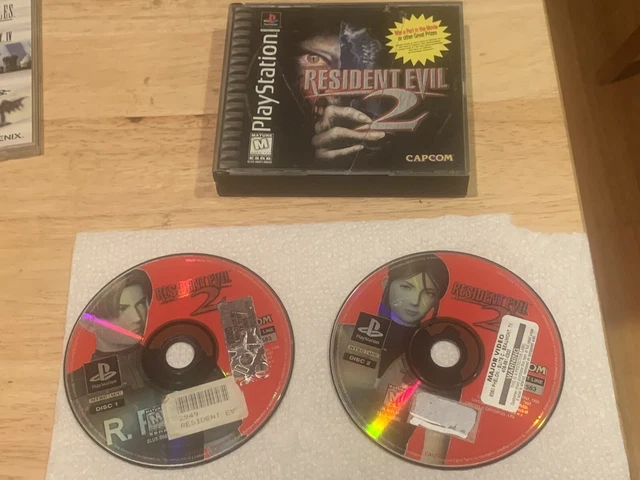 RESIDENT EVIL 2 (Sony PlayStation 1, 1998) PS1 EUR 39,01 - PicClick FR
