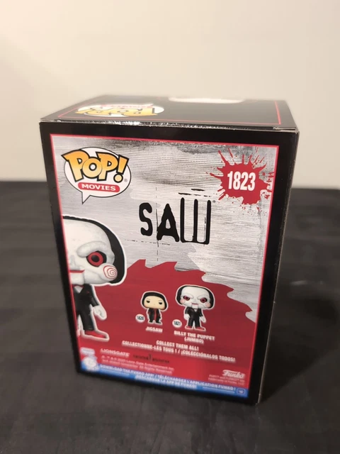 FUNKO POP! MOVIES Saw Billy The Puppet 2025 Hot Topic Scare Fair #1823 ...