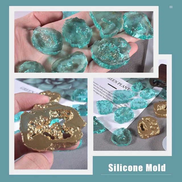 DIY ORNAMENT GIESSFORM Kristall Stein Anhänger Machen Form ...