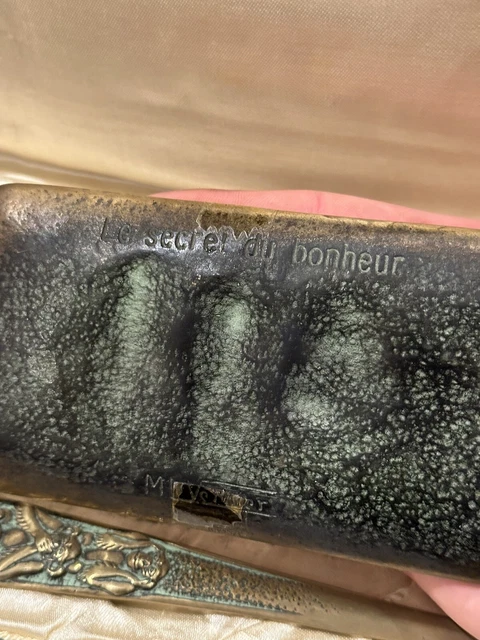 MAX LE VERRIER & Le Secret Du Bonheur & Singe & Bronze EUR 129,99 ...