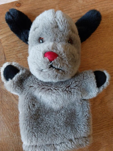 VINTAGE SOOTY SHOW -Sweep The Dog Hand Puppet With Squeaker CADELLS LTD ...