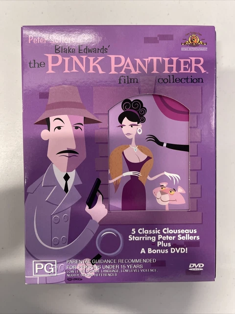 THE PINK PANTHER Film Collection. 5 Discs + Bonus Disc - REGION 4 PAL ...