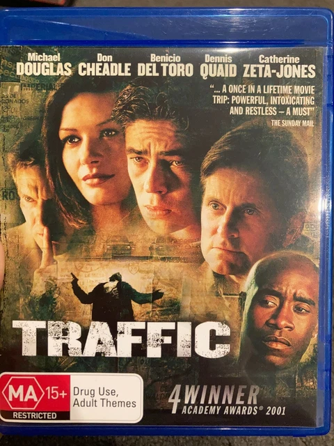 TRAFFIC BLU RAY (2000 Steven Soderbergh / Michael Douglas drama movie ...