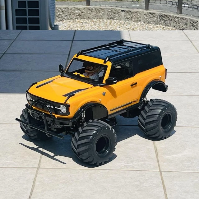 TAMIYA FORD BRONCO Rc Truck Cw-01 Lunch Box Chassis Radio Controlled ...