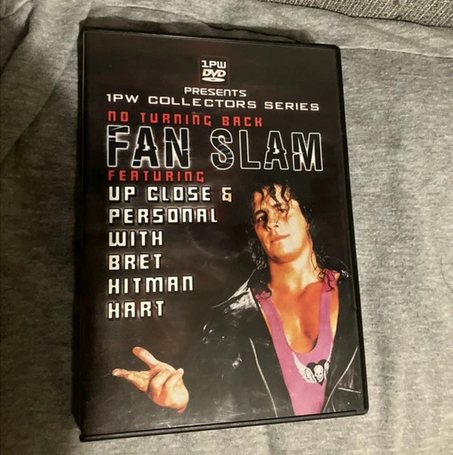 BRET HITMAN HART Fan Slam No Turning Back 1PW DVD £26.70 - PicClick UK