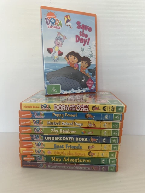 Dora The Explorer Nickelodeon Dvd Region 4 Bulk Bundle 11x Movie