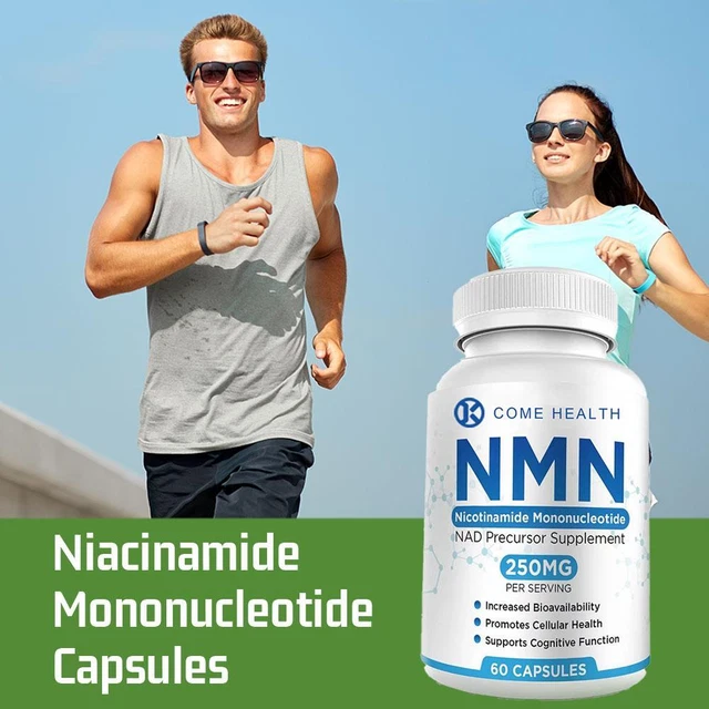 60 PCS NMN Nicotinamide Heart & Anti-Aging Antioxidant NAD Precursor ...