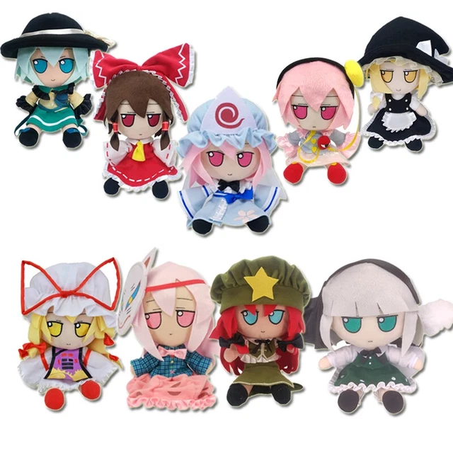PROJECT FUMO SERIES Komeiji Reimu and Fumo Saigyouji Yuyuko Plush DOLL ...