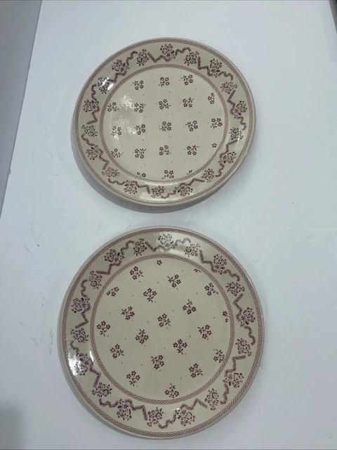 LAURA ASHLEY PETITE Fleur Johnson Brothers England Set Of 2 Salad ...