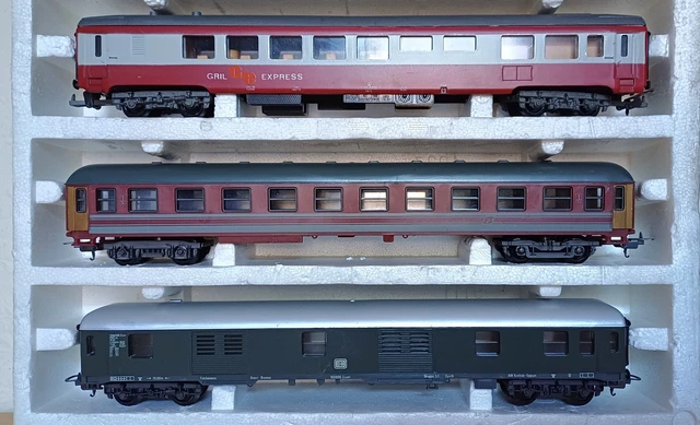 LIMA HO COACHES, SNCF, FS, DB, Restaurant, Passenger, Baggage Model ...