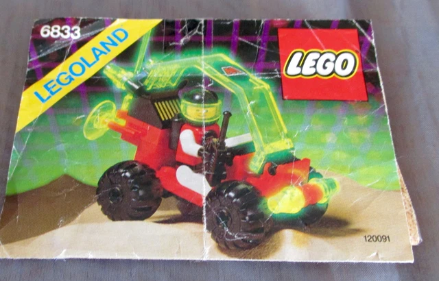 LEGOLAND BAUPLAN LEGO 6833 Bauanleitung Instructions Space Beacon ...