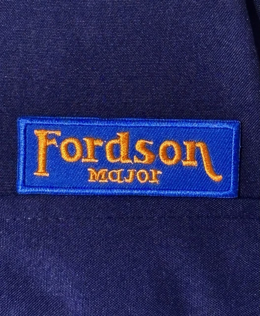 SUPERB RETRO CLASSIC Fordson Major Badged Navy Boiler Suit Size L 42-45 ...