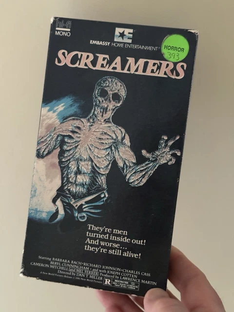 SCREAMERS NTSC VHS Italian Horror Sergio Martino Island of The Fishmen ...