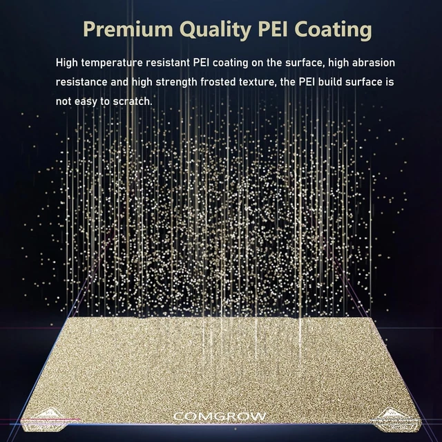 ENDER 3 V3 KE PEI Spring Steel 235x235mm, Texture Sheet 235*235mm $33. ...