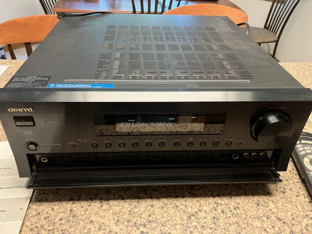 ONKYO TX-NR900 THX AV RECEIVER With Remote Control and Manual - bundle ...