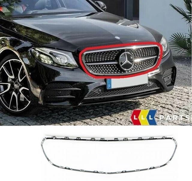 NEW GENUINE MERCEDES-BENZ E-Class W213 Front Chrome Grill Surround ...