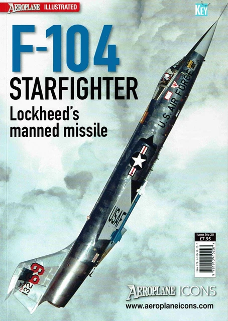 AEROPLANE ICON - Lockheed F-104 Starfighter Usaf Ang Rcaf Nato Vietnam ...