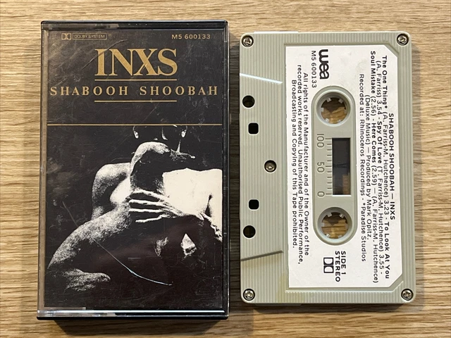 INXS - SHABOOH Shoobah Cassette Tape 1982 Wea M5600133 Aus $24.95 ...