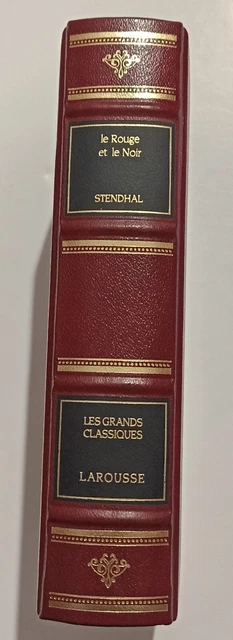 LE ROUGE ET le noir - Stendhal - Larousse – 1989 + Profil d'une oeuvre ...