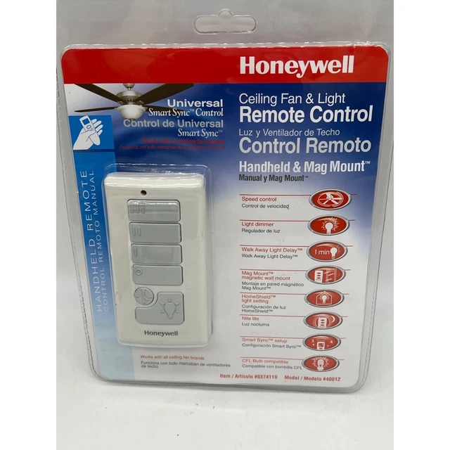 Honeywell Wall Mount Ceiling Fan Remote 40014 | Shelly Lighting