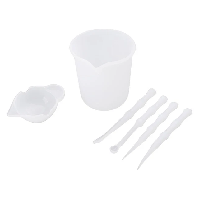 4PIECES/SET 100ML MIXING Cups for Resin DIY Craft Jewelry Making Paint ...