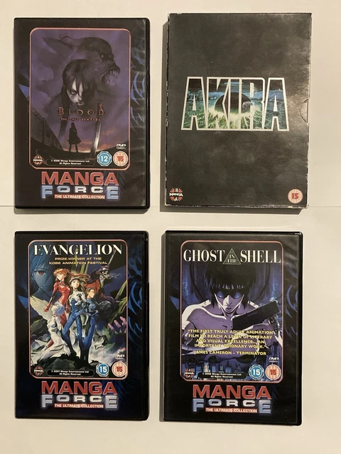 MOVIES MANGA AKIRA, Evangelion, Blood The Last Vampire & Ghost In The ...