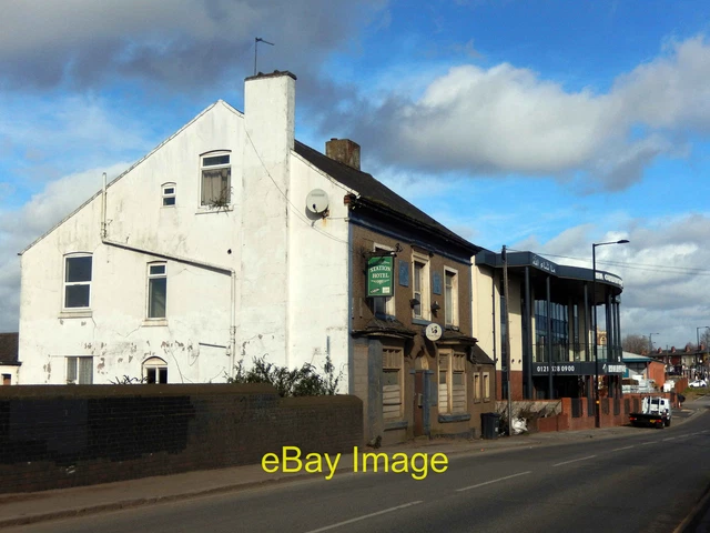 PHOTO 6X4 THE Station Hotel, Saltley Birmingham The sign over the door ...