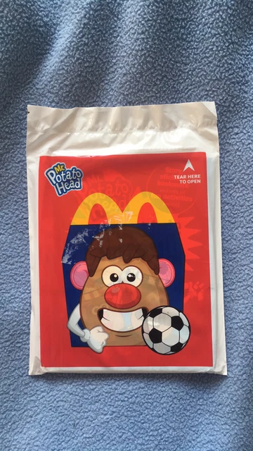 MCDONALD'S HAPPY MEAL Mr Potato Head Football Booklet Book Happy ...