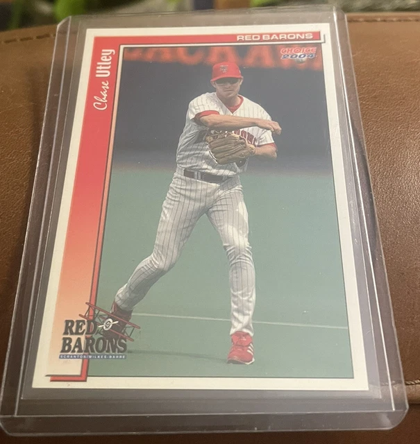 2004 CHOICE SCRANTON/WILKES-BARRE Red Barons Chase Utley #30 EUR 9,20 ...