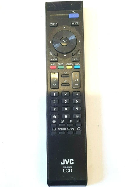 GENUINE JVC LCD TV REMOTE CONTROL RM-C2503 for LT-47DG1 LT-19DB1BU ...