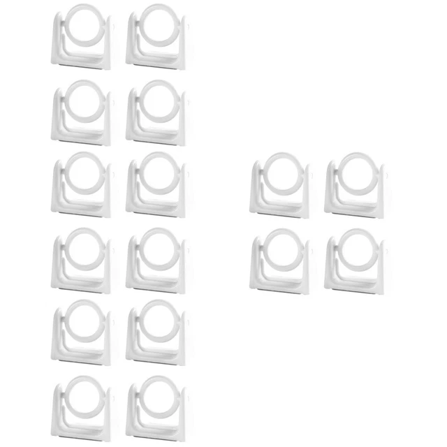 SUPPORTS DE RAIL De Garde-robe Support De Rail De Garde-robe EUR 30,55 ...