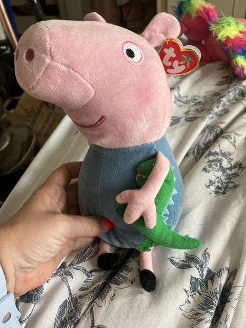 TY GEORGE HOLDING Mr Dinosaur Peppa Pig Soft Stuffed Toys Plushies (K23 ...