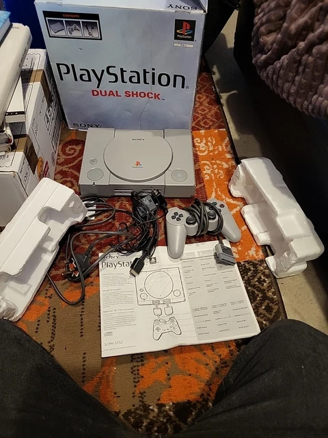 SONY PLAYSTATION 1 Original Console PS1 Boxed Retro Gaming With ...