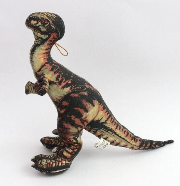 RARE VINTAGE JURASSIC Park Soft Toy Velociraptor 90s Retro ACE Toys £10 ...