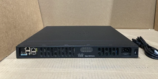 CISCO ISR4331-AX/K9 INTEGRATED Services Router $300.00 - PicClick