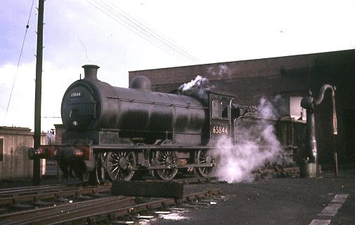 ORIGINAL COLOUR SLIDE of 65844 ER J27 class steam loco £5.40 - PicClick UK